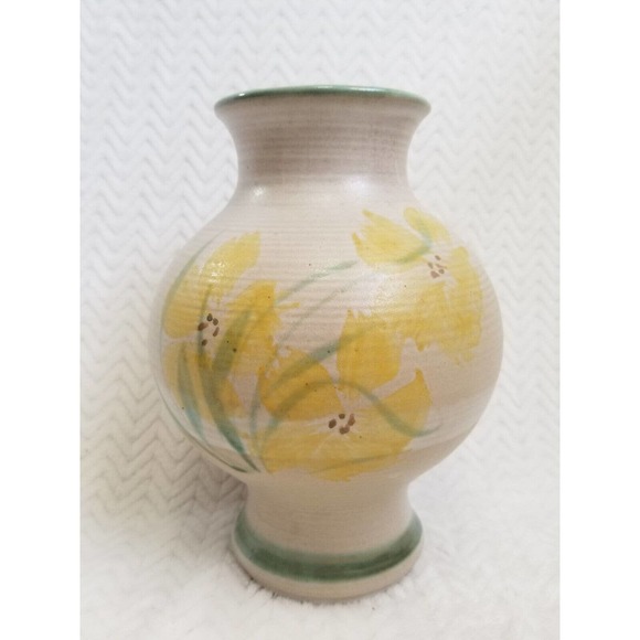 Pacific Stoneware | Accents | Vintage 972 Pacific Stoneware Ringed Vase ...